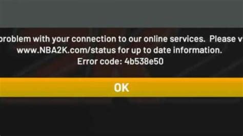 How To Fix Error Code 4b538e50 In NBA 2K23 TechLatest