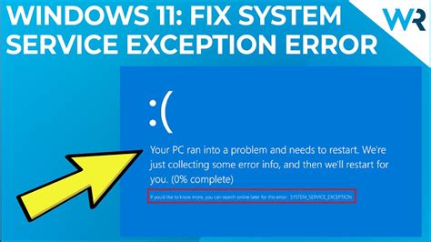FIX System Service Exception BSOD Error In Windows YouTube