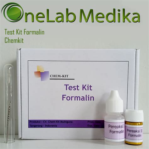 Jual Test Kit Formalin Chemkit