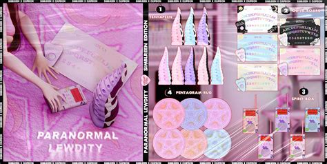 Simblreen 2022 Paranormal Lewdity The Sims 4 Objects The Sims 4