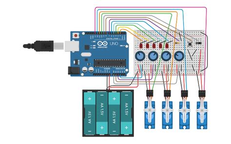 Circuit Design Copy Of Robótica 30 Inicial Tinkercad