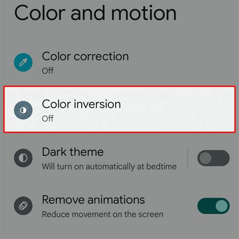 How To Enable Color Inversion On Google Pixel