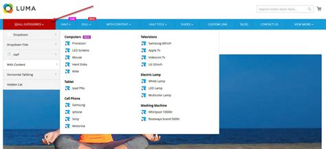 Magento 2 Mega Menu Magento Mega Menu 2024