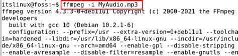 How To Install And Use Ffmpeg On Debian 11 Its Linux Foss