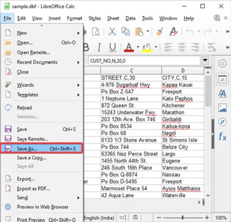 How To Convert Dbf To Excel Xlsx Or Xls In Windows 1110