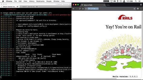 React On Rails Tutorial Series Part Basic Tutorial Walkthrough YouTube