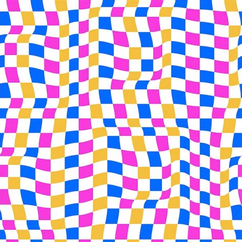 free vector flat design checkerboard pattern design