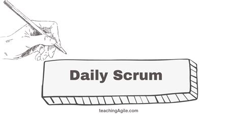 Daily Scrum Master Team Alignment Sprint Focus