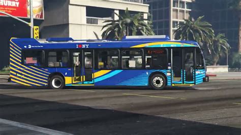 Gta 5 More Mta Bus And Other Buses Action Youtube