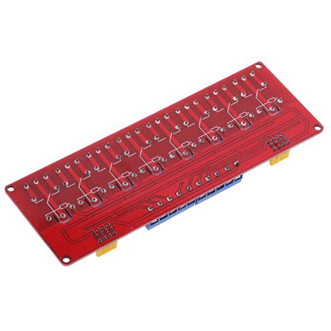 Modul De Comanda Cu 8 Relee La 5v Cu Optocuplor Pentru Arduino Emagro