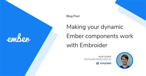 Making Your Dynamic Ember Components Work With Embroider Emberjs