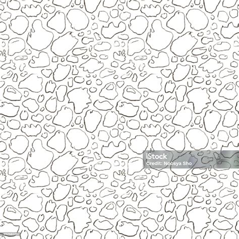 Seamless Abstract Textured Pattern Simple Background Black And White Texture Digital Brush