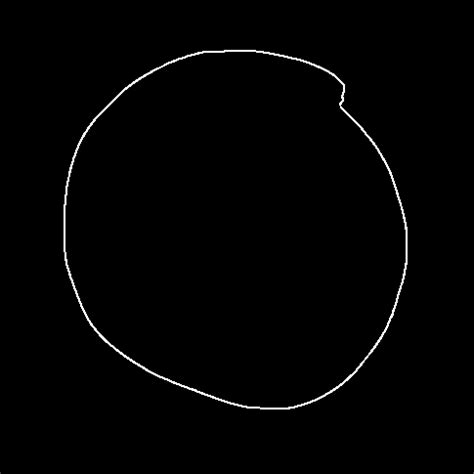 Remove Small Dashes With Connected Edge In Binary Threshold Image