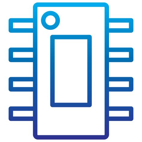Microchip Generic Gradient Icon