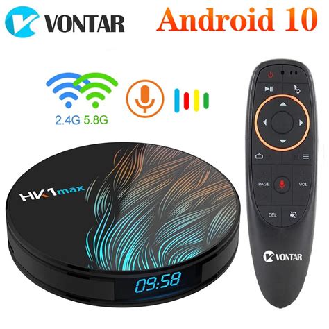HK1 Max Smart TV Box Android 10 4GB 128GB 64GB 32GB Rockchip 4K TVBOX ...