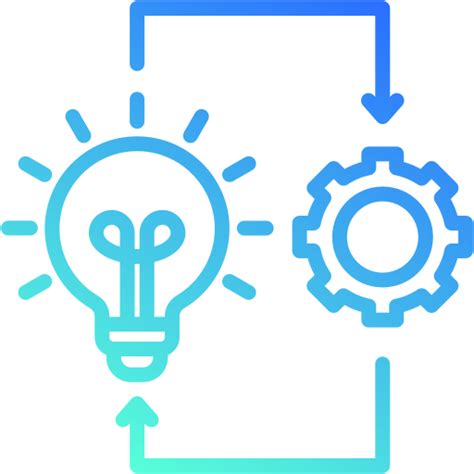Implementation Generic Gradient Outline Icon