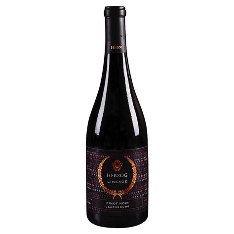 Herzog Pinot Noir Lineage Clarksburg Ml Applejack