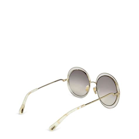 Chloe Chloe Sunglasses Ch0045s Women Gold Flannels