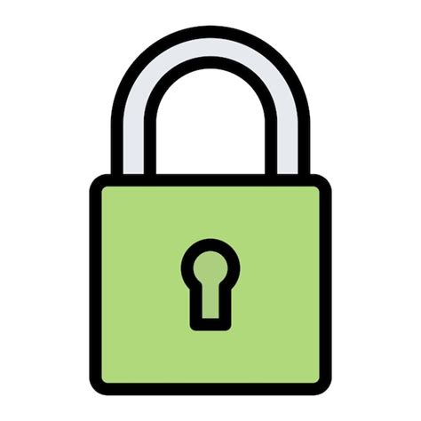 Premium Vector Locked Vector Icon Design Illustration