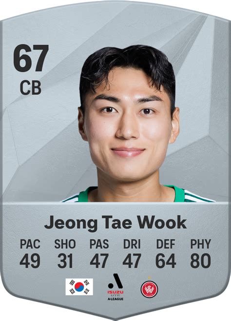 jeong tae wook ea sports fc™ 25 player ratings
