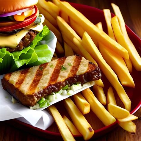 Premium Ai Image Frenchfriesthisclassicsidedishisoftenpaired