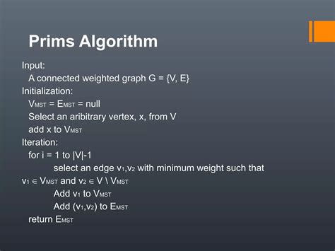 24 Mst Prims Algorithm Ppt