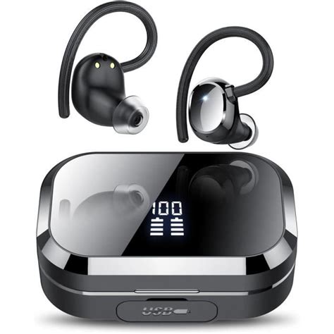 Ecouteurs Bluetooth Sans Fil Sport H De Lecture Avec Tui De