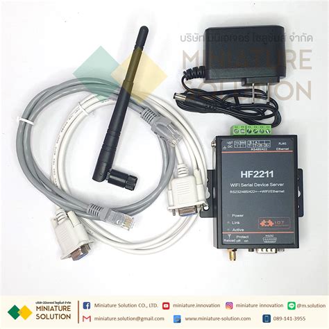 HF IOT HF Industrial Modbus Serial RS RS RS WiFi Ethernet Converter Module Support