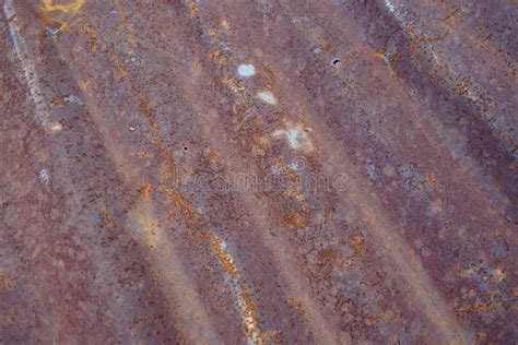 Rust On Zinc Sheet Stock Image Image Of Grunge Textured
