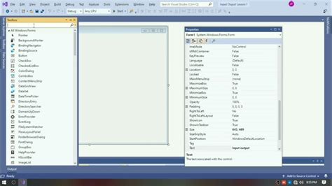 Basic Input And Output In C Programmming Windows Form Mr Jarp