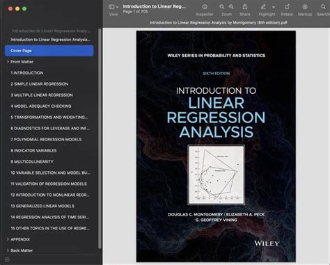 [available] Introduction To Linear Regression Analysis By Douglas C Montgomery 6th Edition