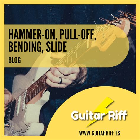 HAMMER ON PULL OFF BENDING Y SLIDE Guitar Riff