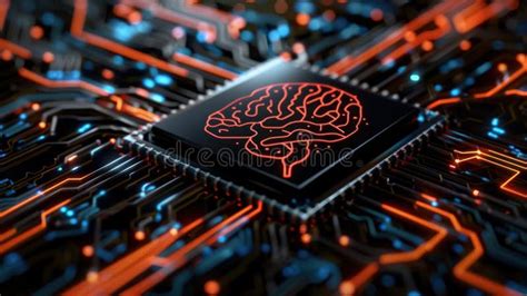 Neuromorphic Computing Ai Chips Stock Illustration Illustration Of