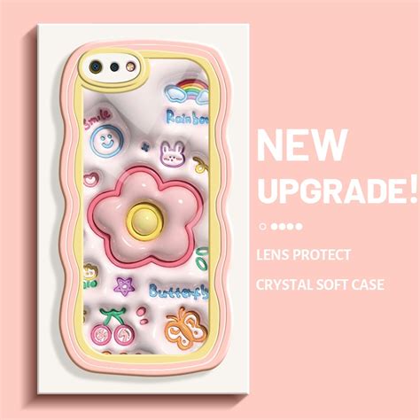 Jual Casing Ponsel Untuk Realme C C S Casing Kartun D Bunga Makron Indah Krim Sederhana HP