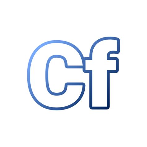 Coldfusion Generic Gradient Outline Icon Coldfusion Generic Gradient Outline Icon