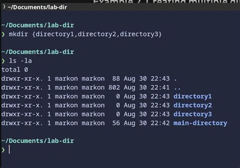 5 examples to create multiple directories in linux markontech