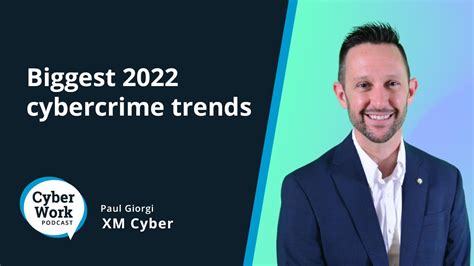 Biggest Cybercrime Trends Heading Into 2023 Guest Paul Giorgi Youtube
