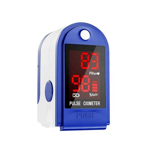 Fingertip Pulse Oximeter Oled Display Finger Clip Grandado