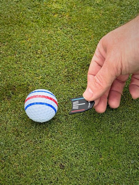 Best Golf Alignment Ball Mark Putting Alignment Aid Tool Golf Ball