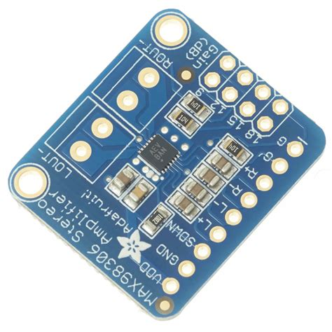 Tandy Adafruit Stereo W Class D Audio Amplifier MAX