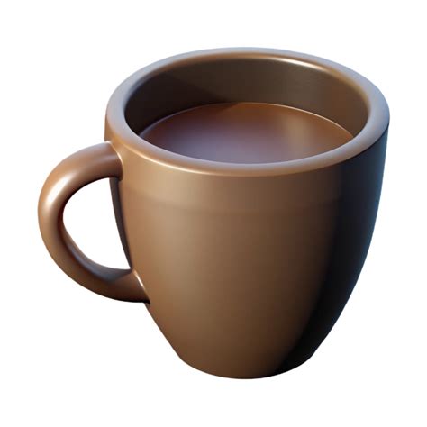 Serene Modern Minimal Silhouette Of A Coffee Cup Single Weight Stroke Sharp Edges With