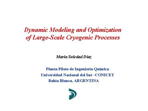 Dynamic Modeling And Optimization Of Largescale Cryogenic Processes