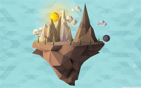 download low poly wallpaper