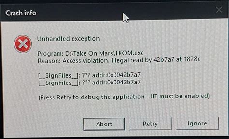 A Crash Has Occurred Please Help Microsoft Community