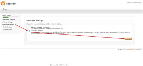 guidance on usage openfire team chat server on windows server 2022 dc