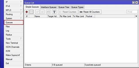 how to limit bandwidth mikrotik router with queue ded9