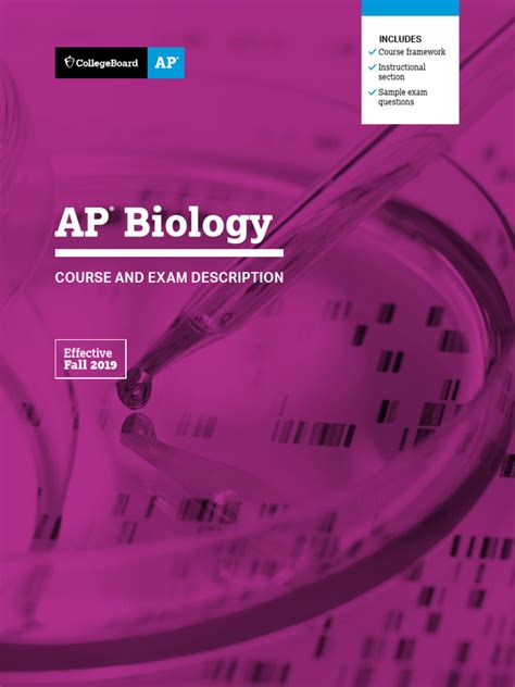 Ap Biology Ced Pdf Advanced Placement Curriculum