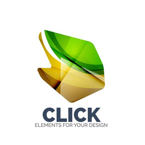 Hand Mouse Cursor Clicks The Delete Button Stock Vector Illustration