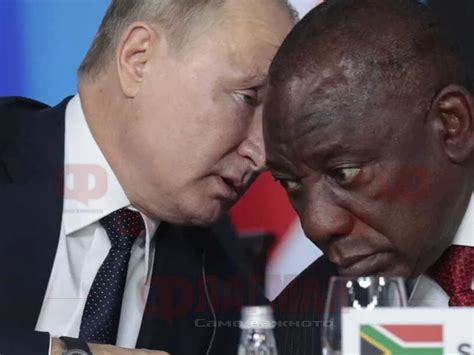 Официален документ потвърждава че Владимир Путин е щял да бъде арестуван в ЮАР