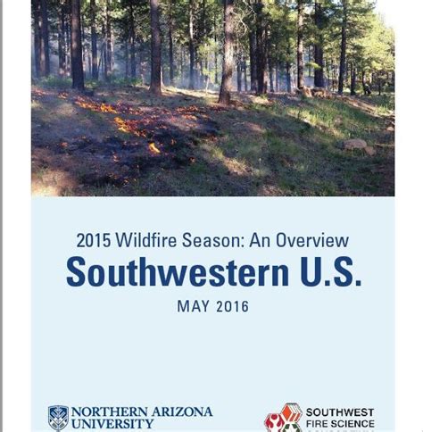 Southwest Wildfire Season Overview Southwest Fire Science Consortium